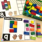 Number Mats Build It BUNDLE - Fine Motor Fun! - Pocket of Preschool