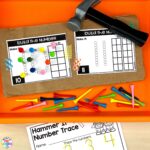 Number Mats Build It BUNDLE - Fine Motor Fun! - Pocket of Preschool