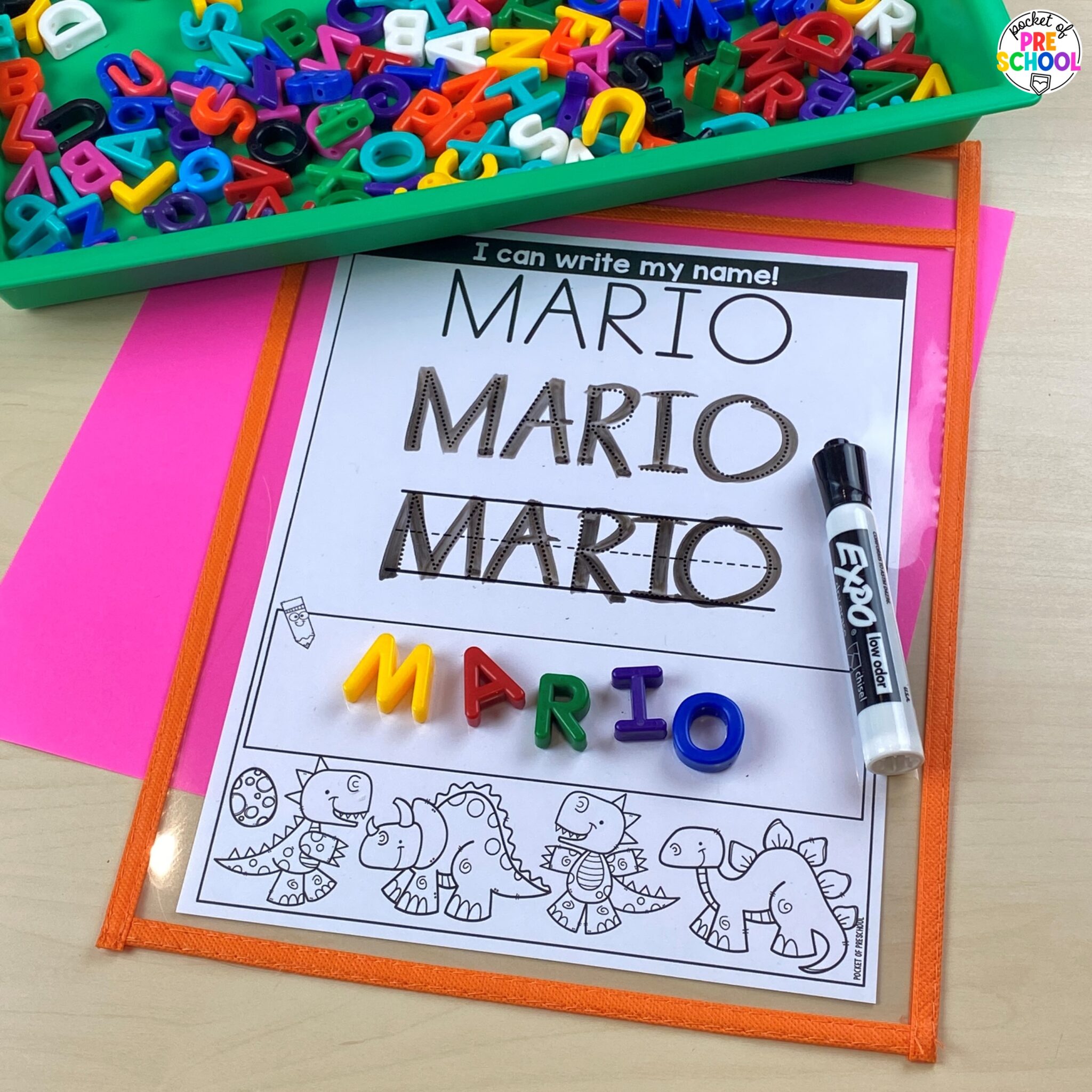 Name Practice Pages BUNDLE - Pocket of Preschool