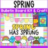Spring Bulletin Board Kit & Math Craft Preschool Pre-K Kindergarten 1st ...