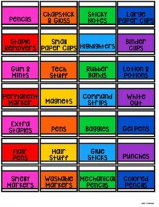 Editable Teacher Toolbox, Rainbow Color Design, Classroom Decor ...