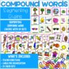 Compound Words Segmenting Chains Activity for Preschool Pre-K and ...