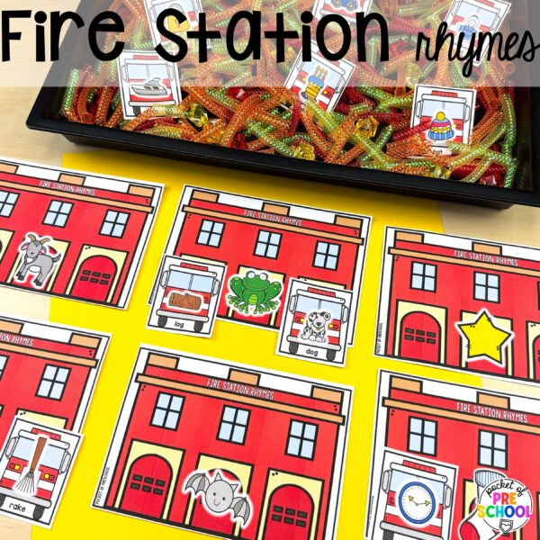 Fire Safety Activities for Preschool, Pre-K, & Kindergarten - Pocket of ...