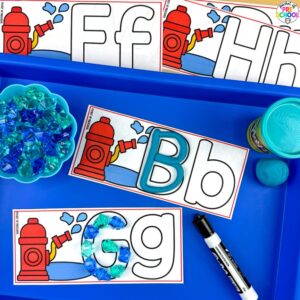 Fire Safety Math and Literacy Centers - Pocket of Preschool