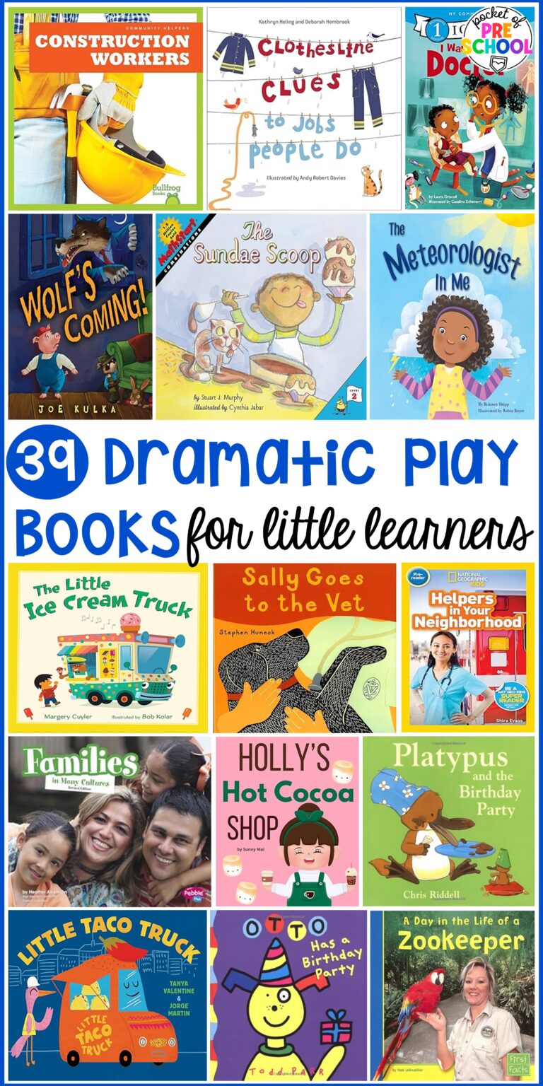 Dramatic Play Books for Little Learners - Pocket of Preschool