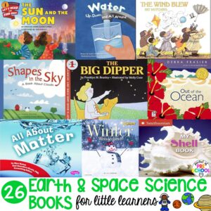 Space Books for Little Learners - Pockets of Preschool