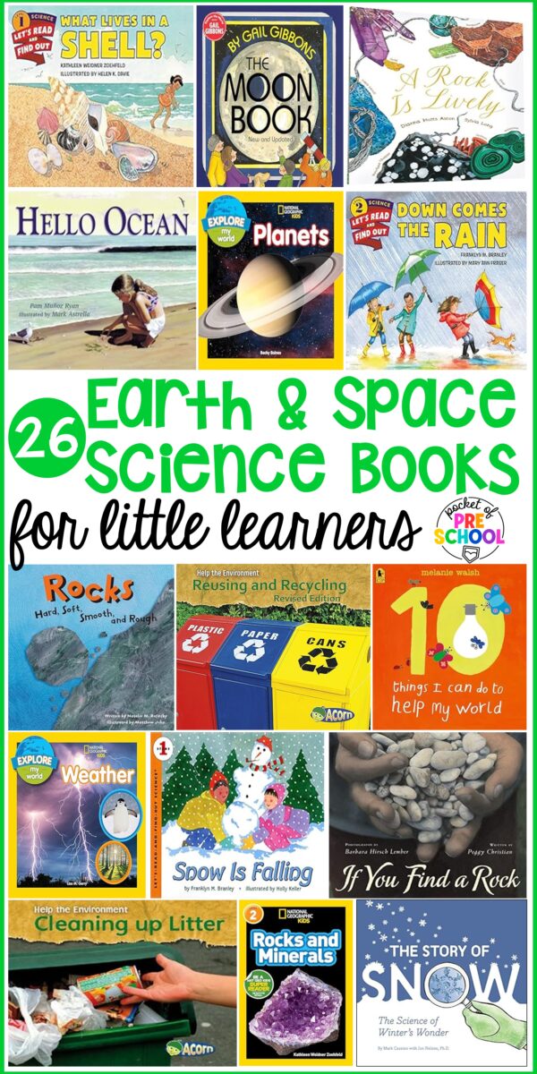Earth and Space Science Books for Little Learners - Pocket of Preschool