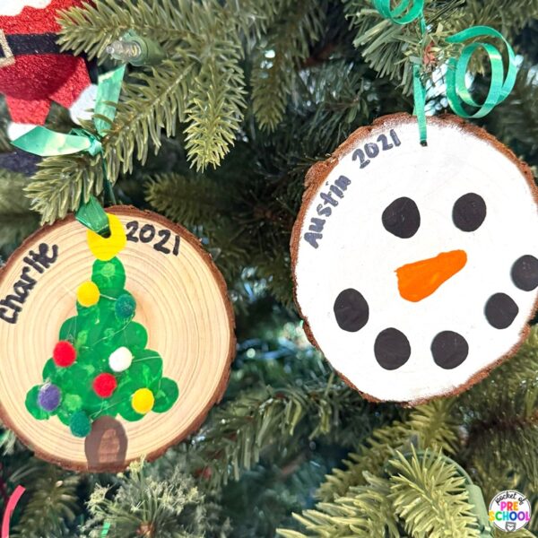 Kid Made Christmas Presents & Ornaments - Pocket of Preschool