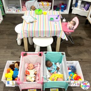 Baby Nursery Dramatic Play for Preschool, Pre-K, and Kindergarten ...