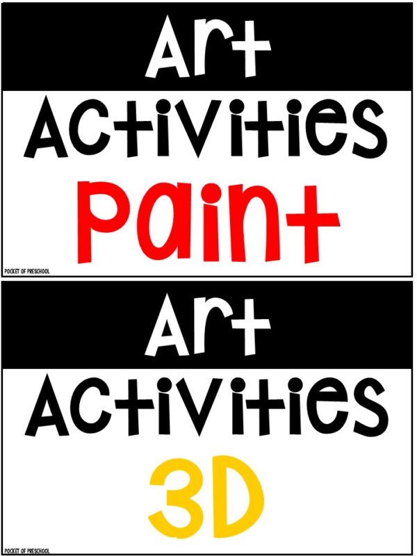 Open Ended Art Activity Guide for Preschool, Pre-K, TK, and ...