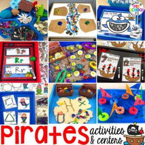 Pirate Activities for Preschool, Pre-K, and Kindergarten - Pocket of ...