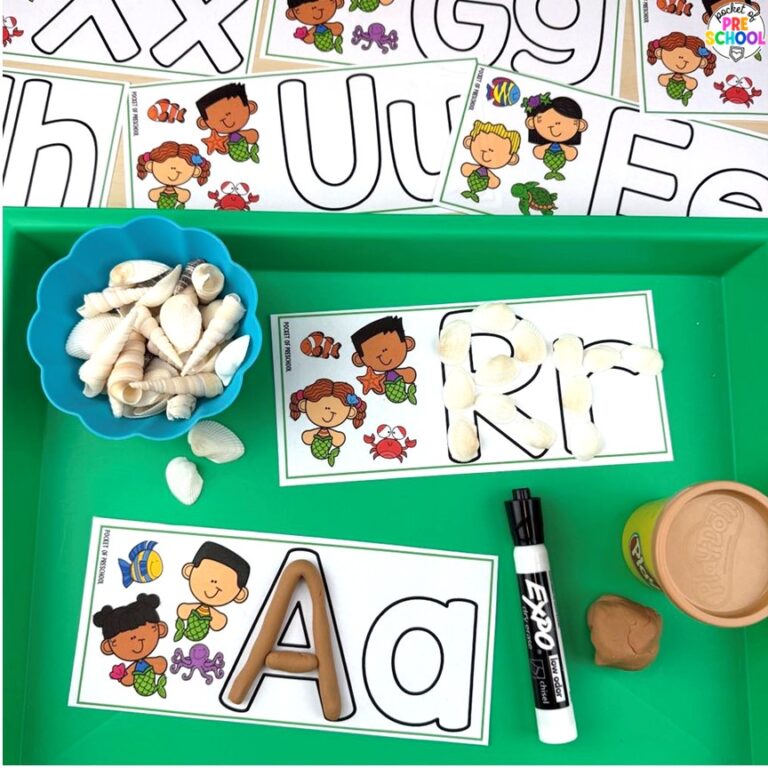 Pirates Math and Literacy Centers for Preschool, Pre-K, and ...