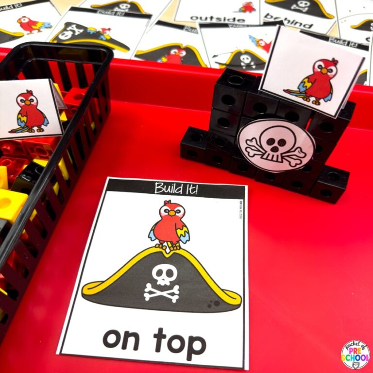 Pirates Math and Literacy Centers for Preschool, Pre-K, and ...