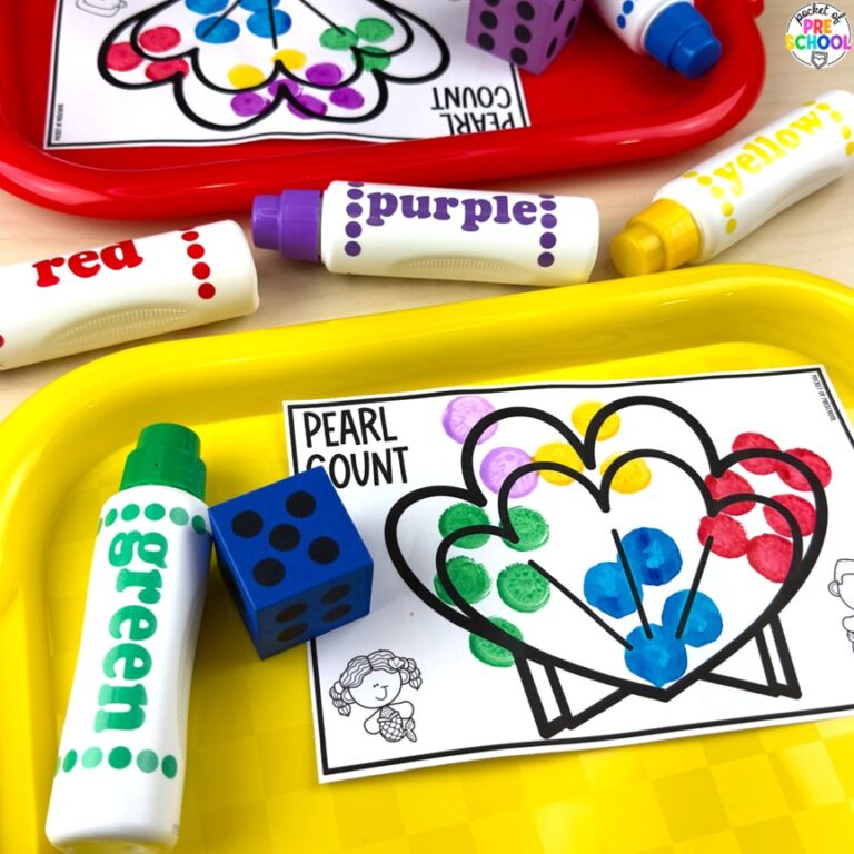 Pirates Math and Literacy Centers for Preschool, Pre-K, and ...