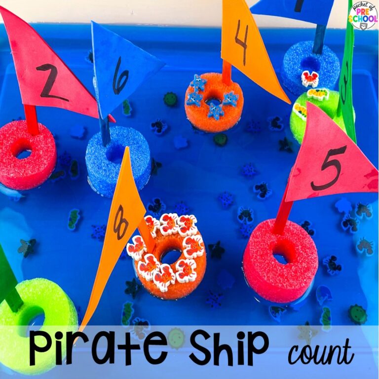 Pirate Activities for Preschool, Pre-K, and Kindergarten - Pocket of ...