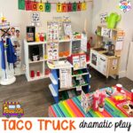 Taco Truck Dramatic Play for Preschool, Pre-k, & Kindergarten - Pocket ...