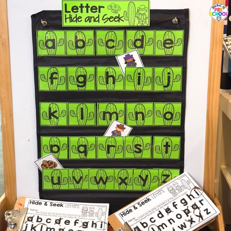 Western, Cowboy, Cowgirl Math and Literacy Centers for Preschool, Pre-K ...