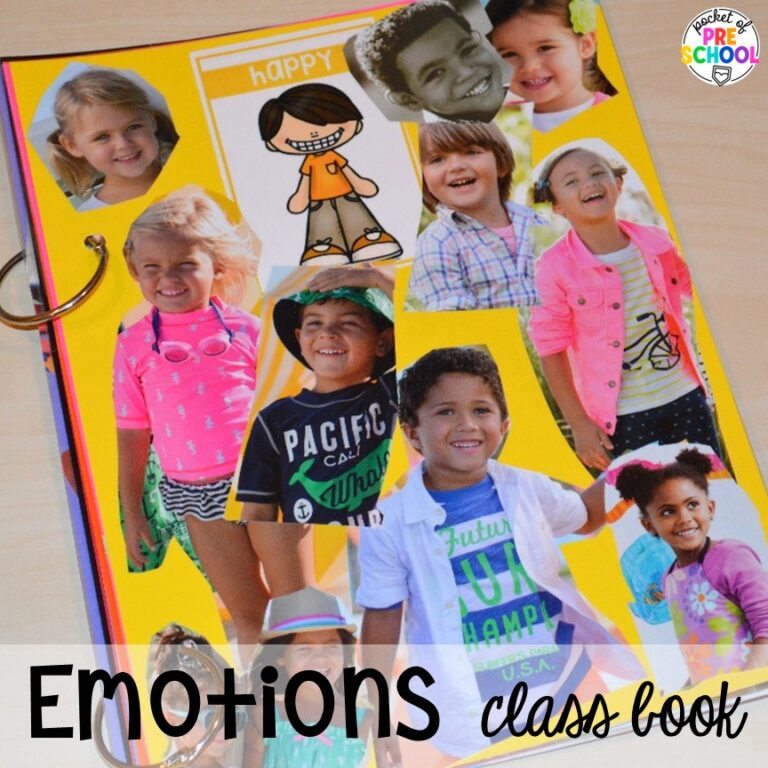 Feelings Activities & Centers for Preschool, Pre-K, & Kindergarten ...