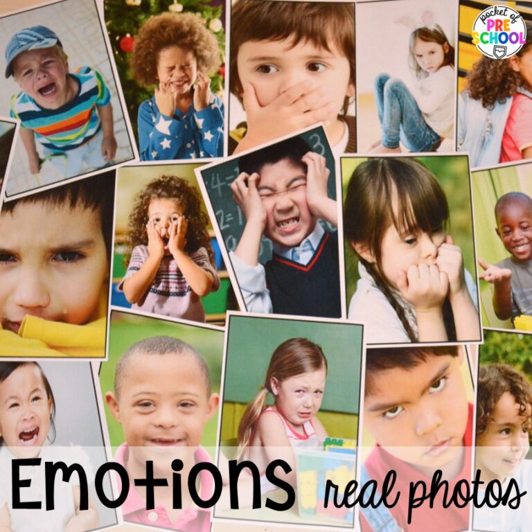 Feelings Activities & Centers for Preschool, Pre-K, & Kindergarten ...