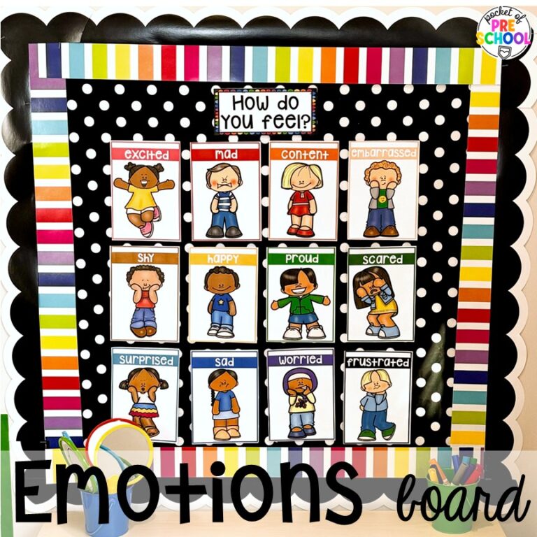 Feelings Activities & Centers for Preschool, Pre-K, & Kindergarten ...