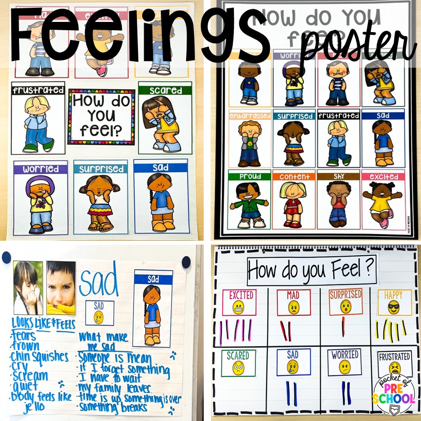 Emotions Chart Preschool