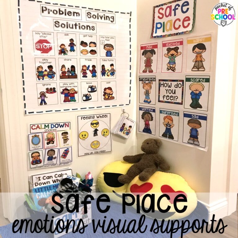 Feelings Activities & Centers for Preschool, Pre-K, & Kindergarten ...