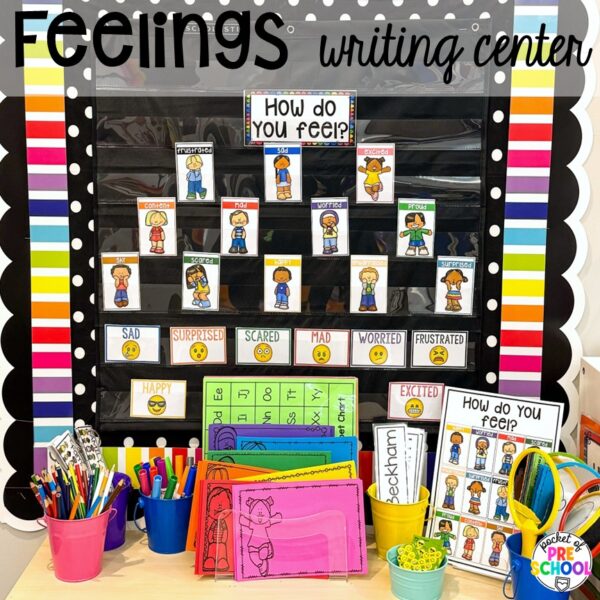 Feelings Activities & Centers for Preschool, Pre-K, & Kindergarten ...