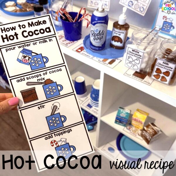 Hot Cocoa Stand Dramatic Play for Preschool, Pre-k, and Kindergarten ...