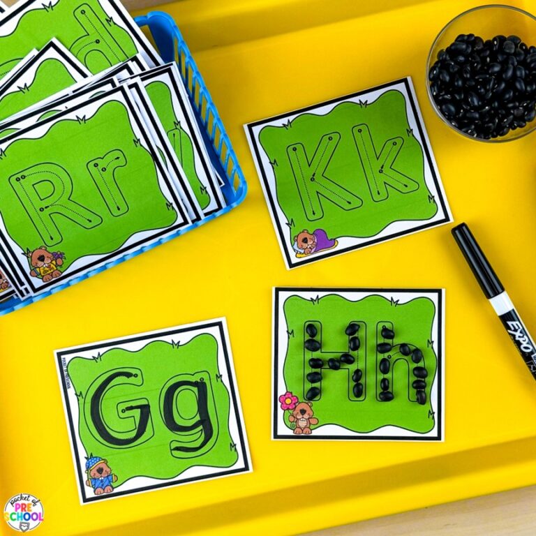 Groundhog Day Math and Literacy Centers for Preschool, Pre-K, and ...