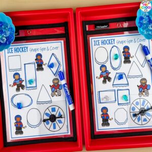 Winter Sports Games Math and Literacy Centers Preschool, Pre-K ...