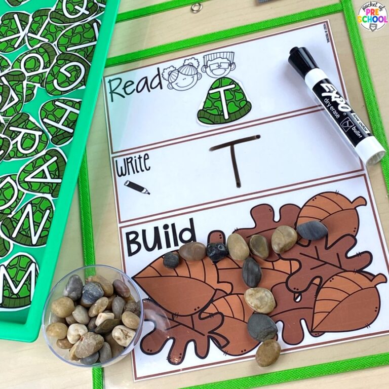 Hibernation Math and Literacy Centers for Preschool, Pre-K, and ...