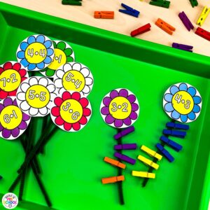 Plants Math and Literacy Centers for Preschool, Pre-K, and Kindergarten ...