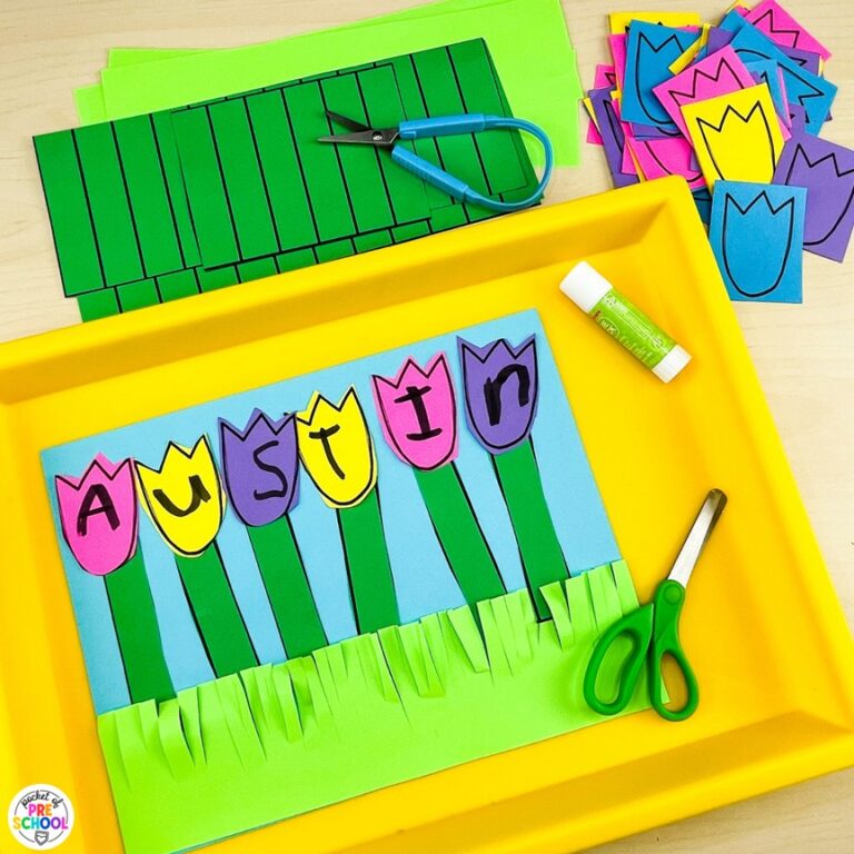 Plants Math and Literacy Centers for Preschool, Pre-K, and Kindergarten ...