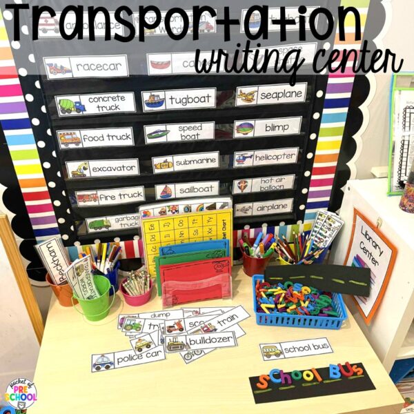 Transportation Centers and Activities (2 Freebies too) - Pocket of ...